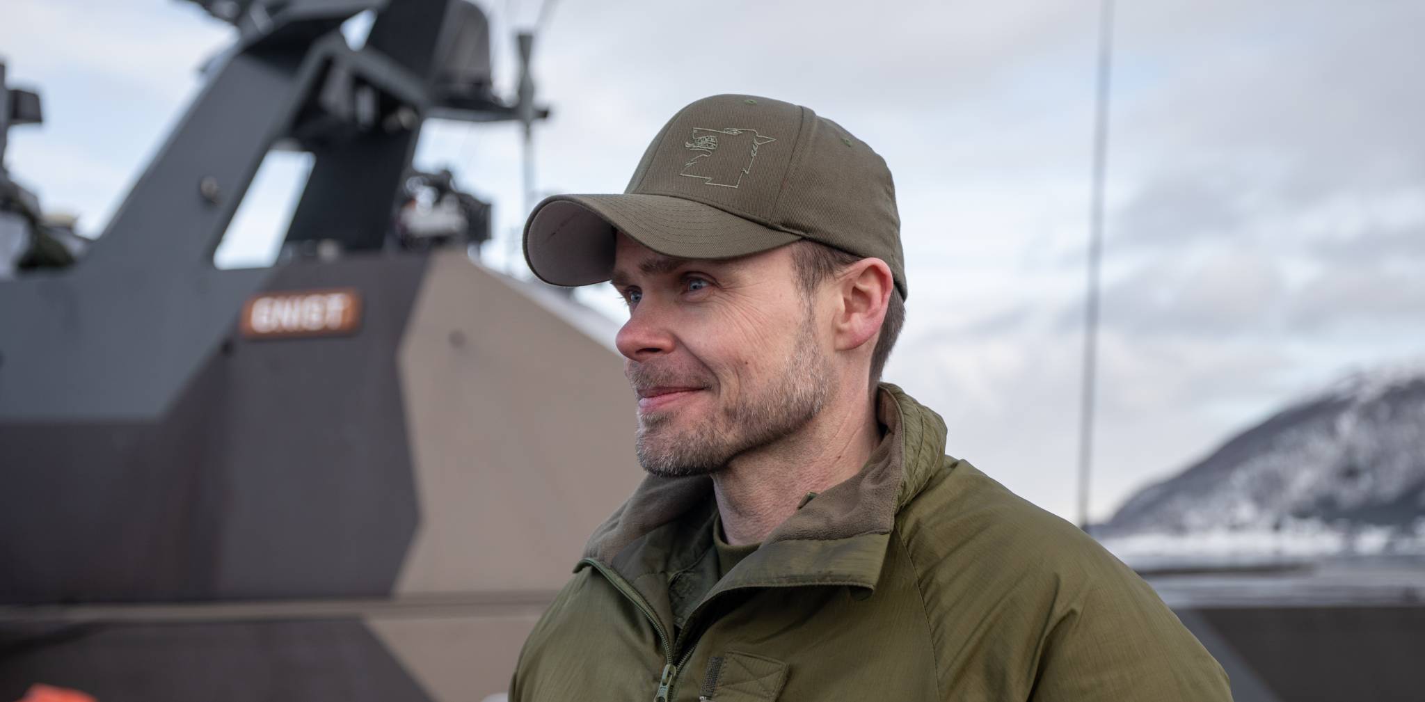 Kristoffer styrer camp på storøvelser - Forsvaret