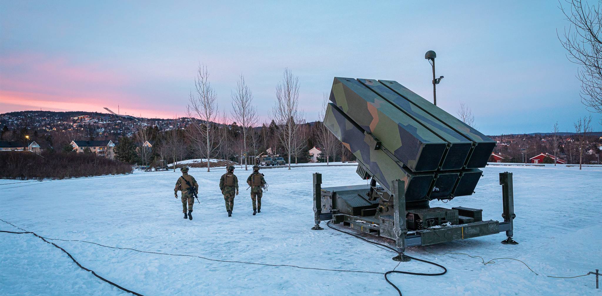 Luftvernbataljonen beskytter Oslo - Forsvaret