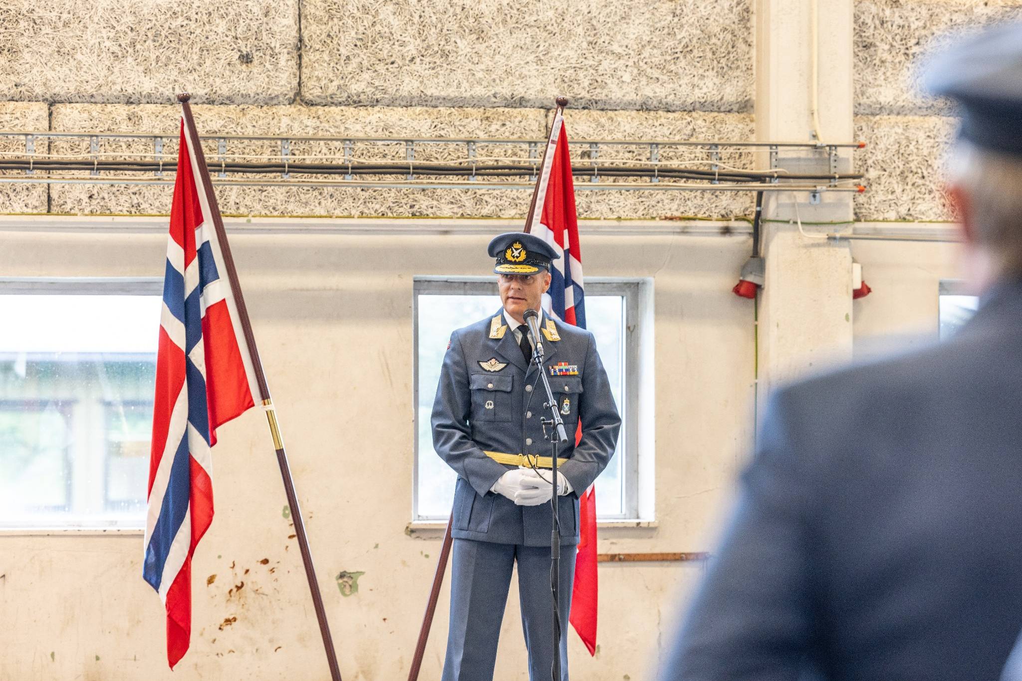 Øivind Gunnerud innsatt som ny sjef Luftforsvaret - Forsvaret