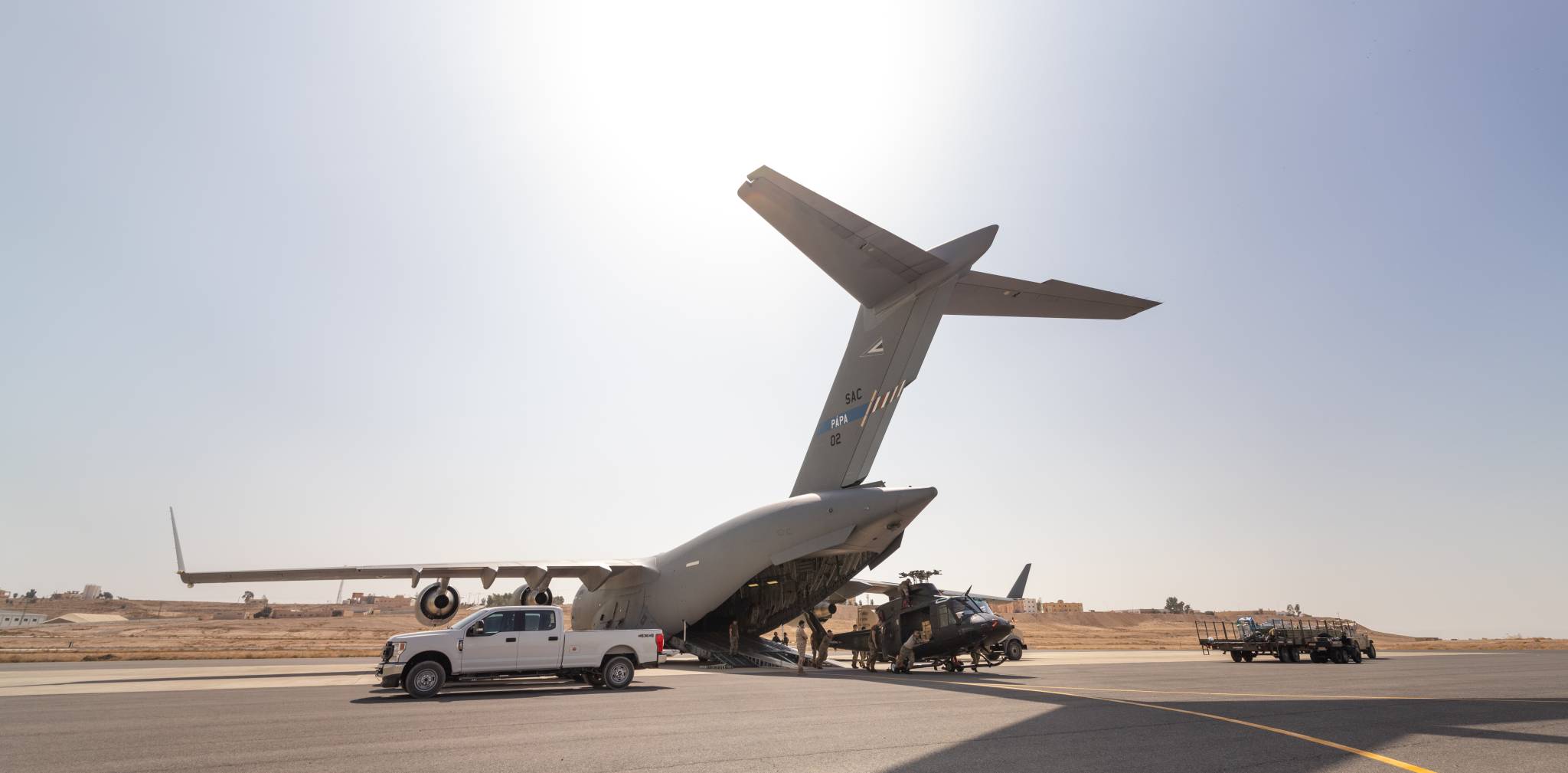 Vi har demonstrert en global rekkevidde - Forsvaret