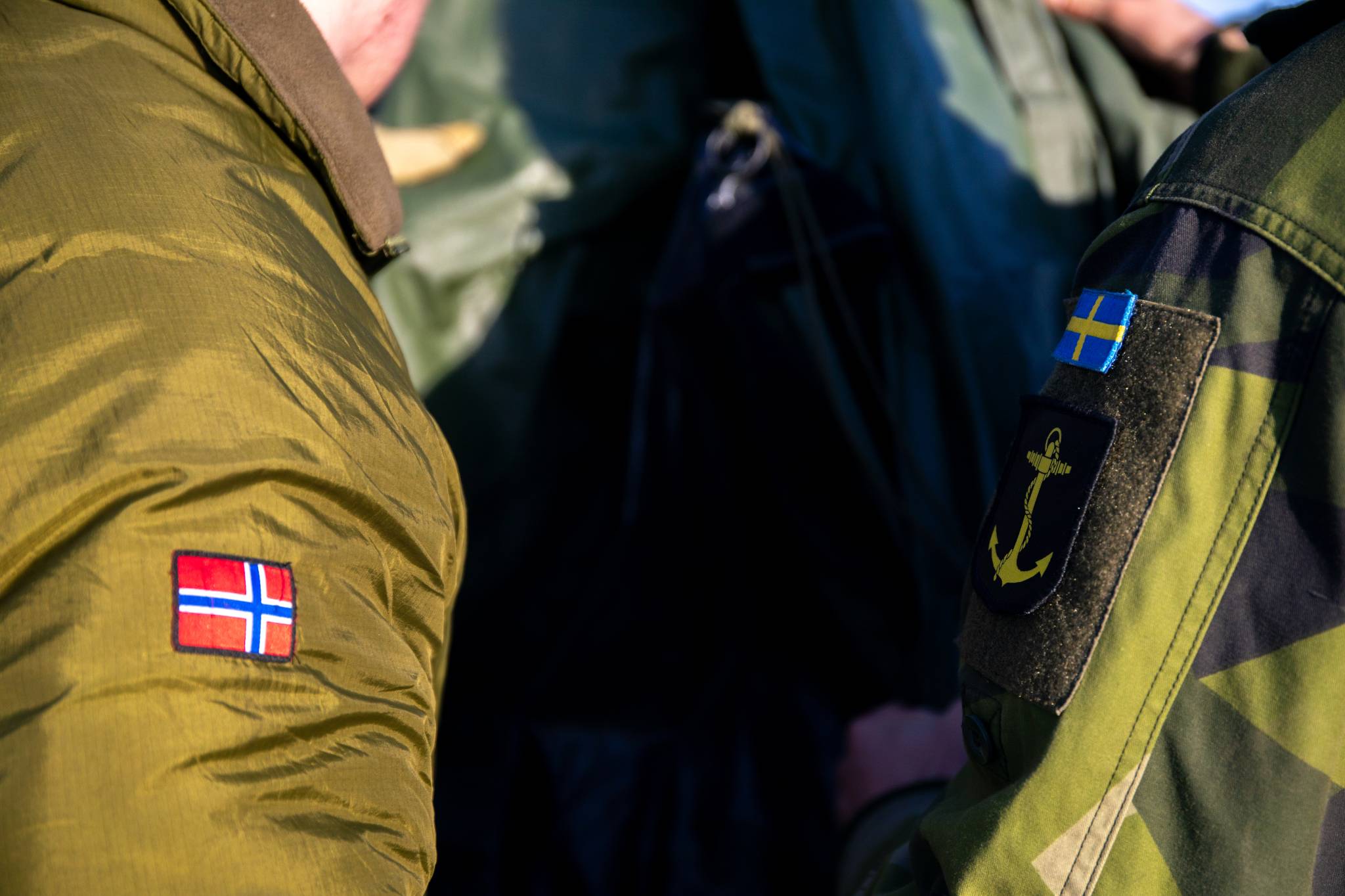 Nå trener de sammen for første gang som allierte - Forsvaret