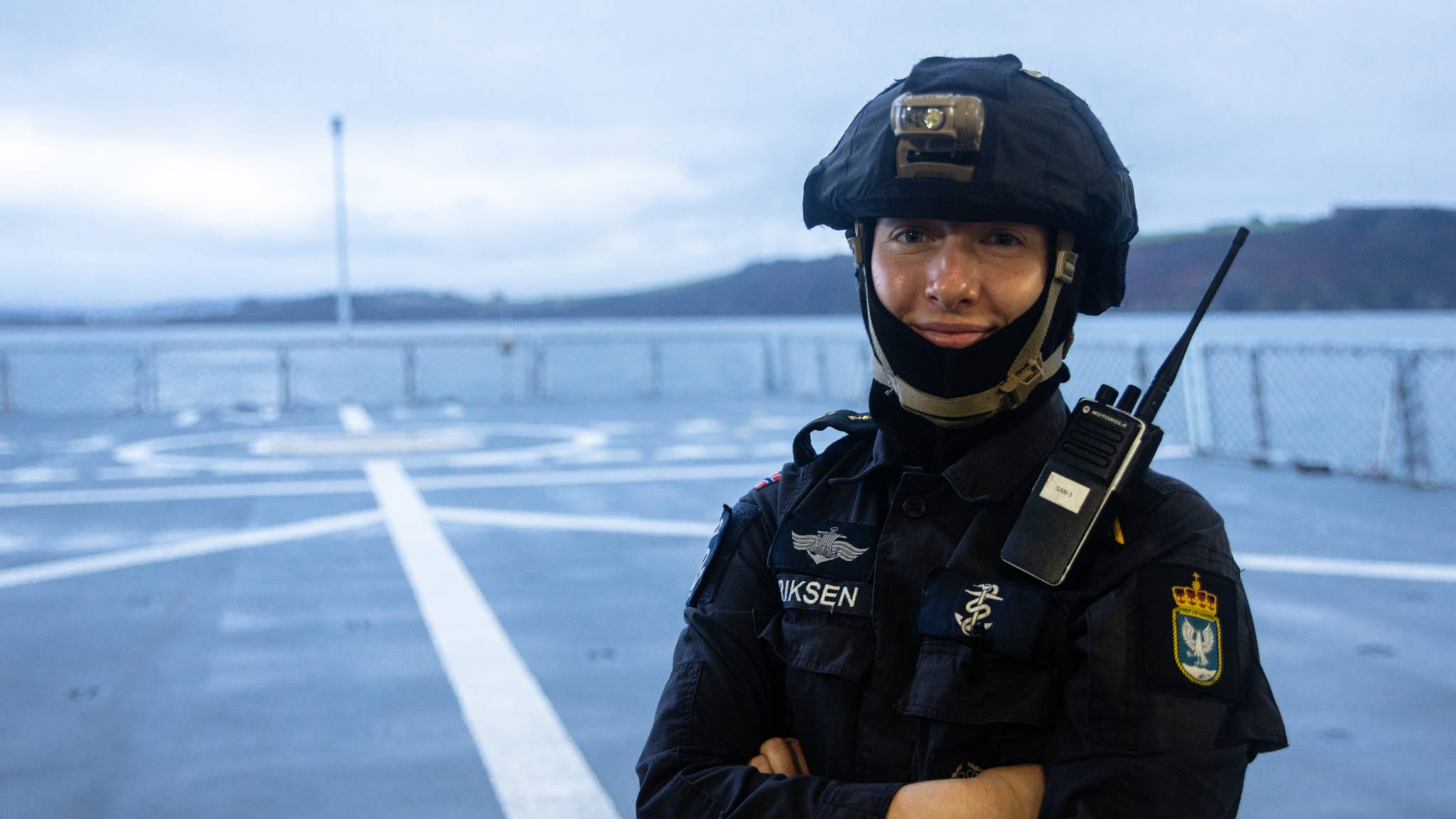 KNM Fridtjof Nansen har bestått krigsmønstring - Forsvaret