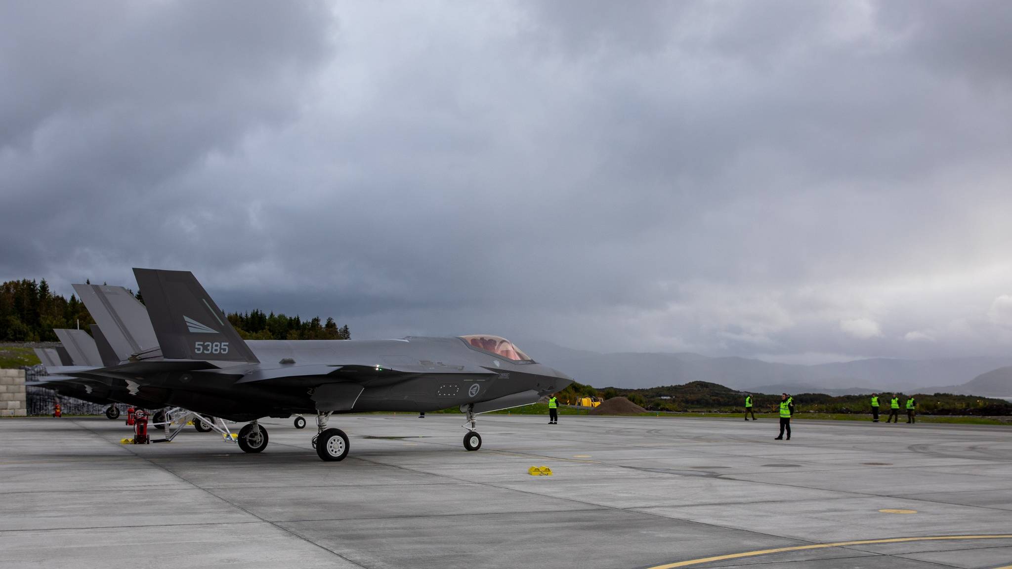 Evenes flystasjon lever og leverer - Forsvaret