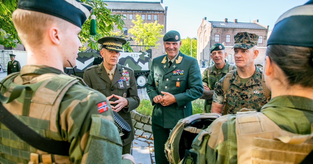 Måneden for allierte samtaler - Forsvaret