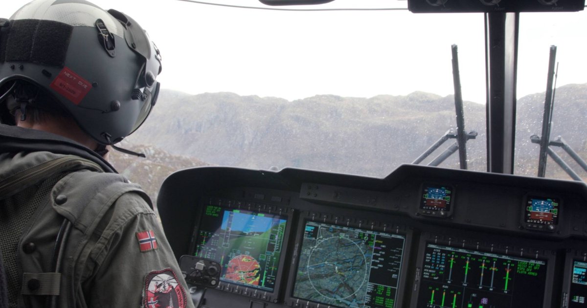 På søk- og redningsoppdrag med nye SAR Queen - Forsvaret