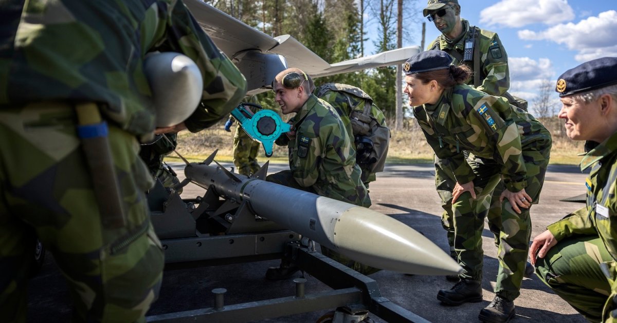 Cancelled: Crown Princess of Sweden visits Norrbotten Wing - Forsvaret