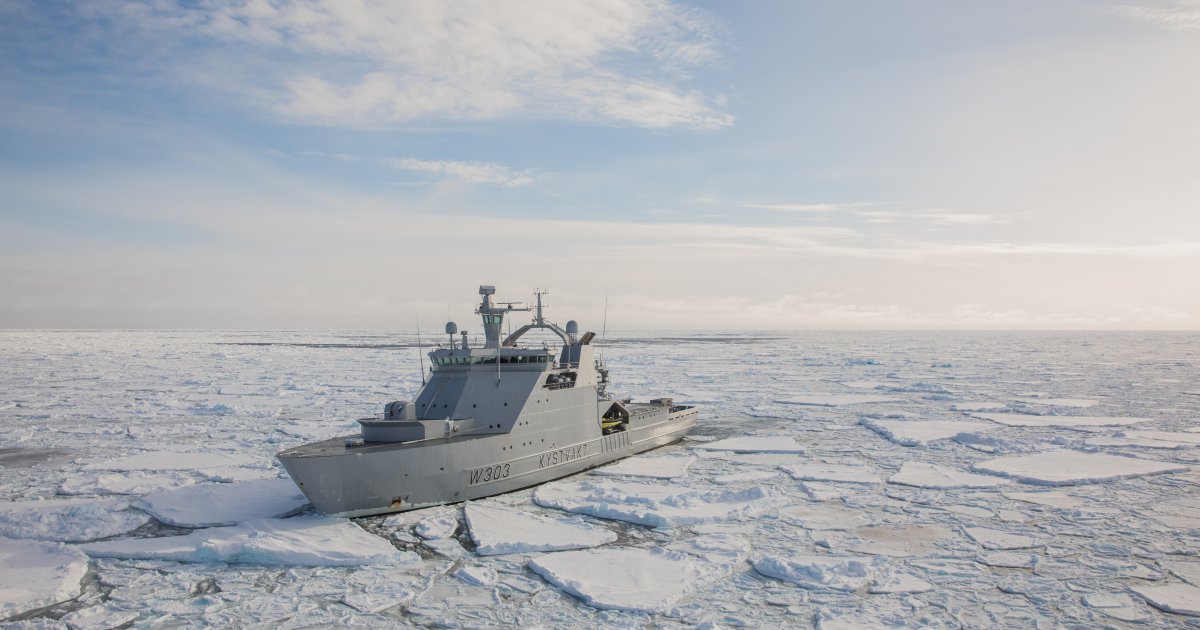 KV Svalbard bidrar til internasjonal klimaforskning - Forsvaret