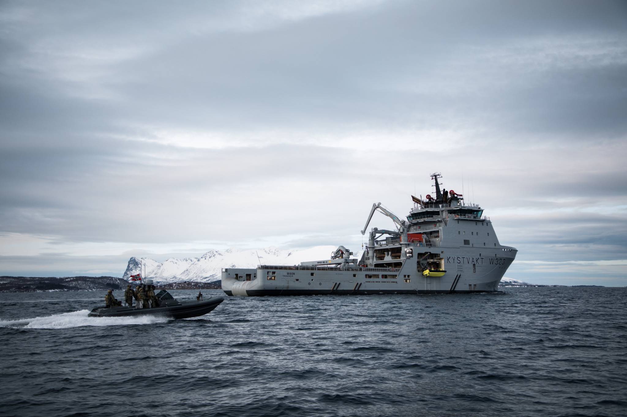 Presseinvitasjon: Kystvakten viser frem nye fartøy - Forsvaret