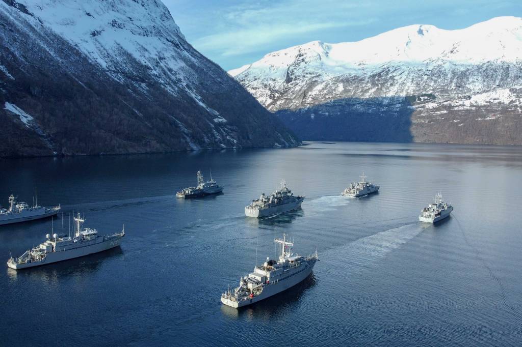 Flere NATO-fartøy med havneopphold i Trondheim - Forsvaret