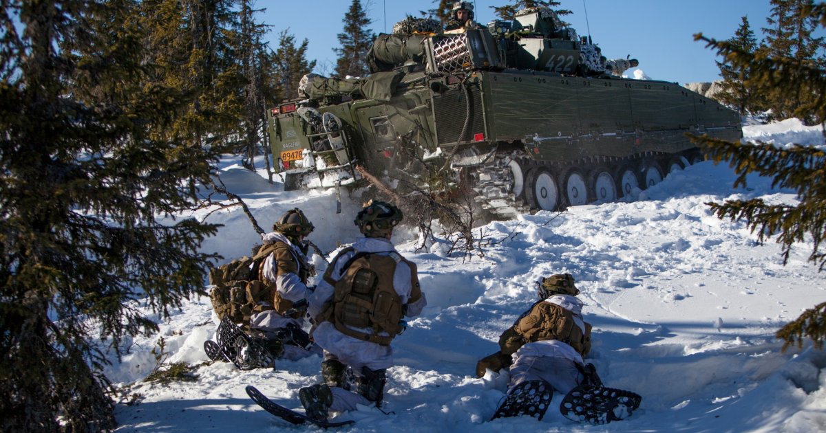 Nå øver Brigade Nord i Troms - Forsvaret