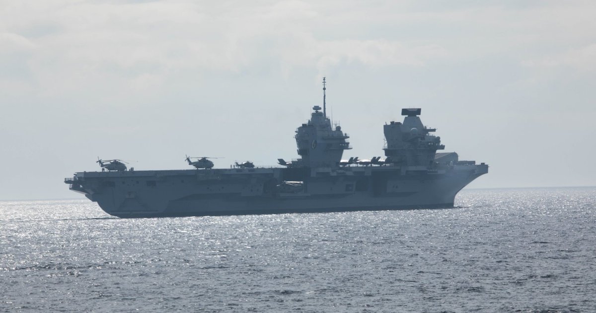 British-Led Carrier Strike Group to train along the Norwegian coast ...