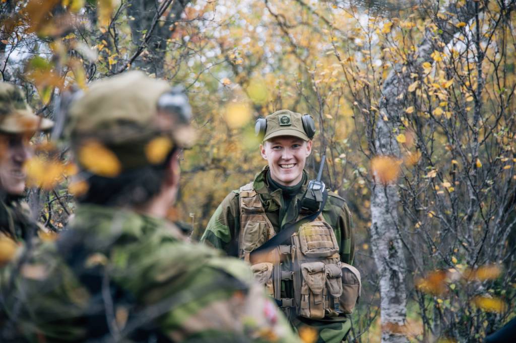 Forsvarer sin lille del av landet - Forsvaret