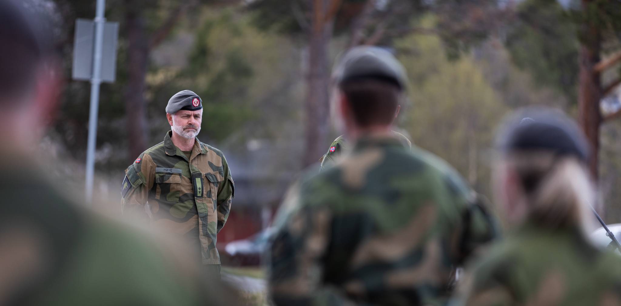 Sjefsbytte ved Heimevernets våpenskole - Forsvaret