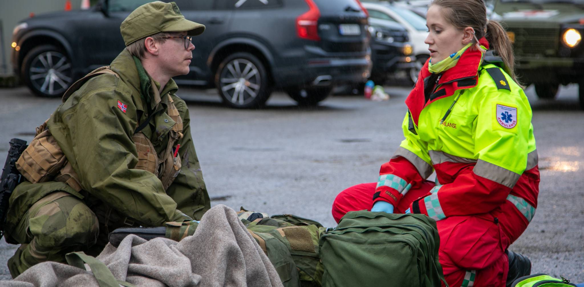Hånd i hånd med sivil beredskap - Forsvaret