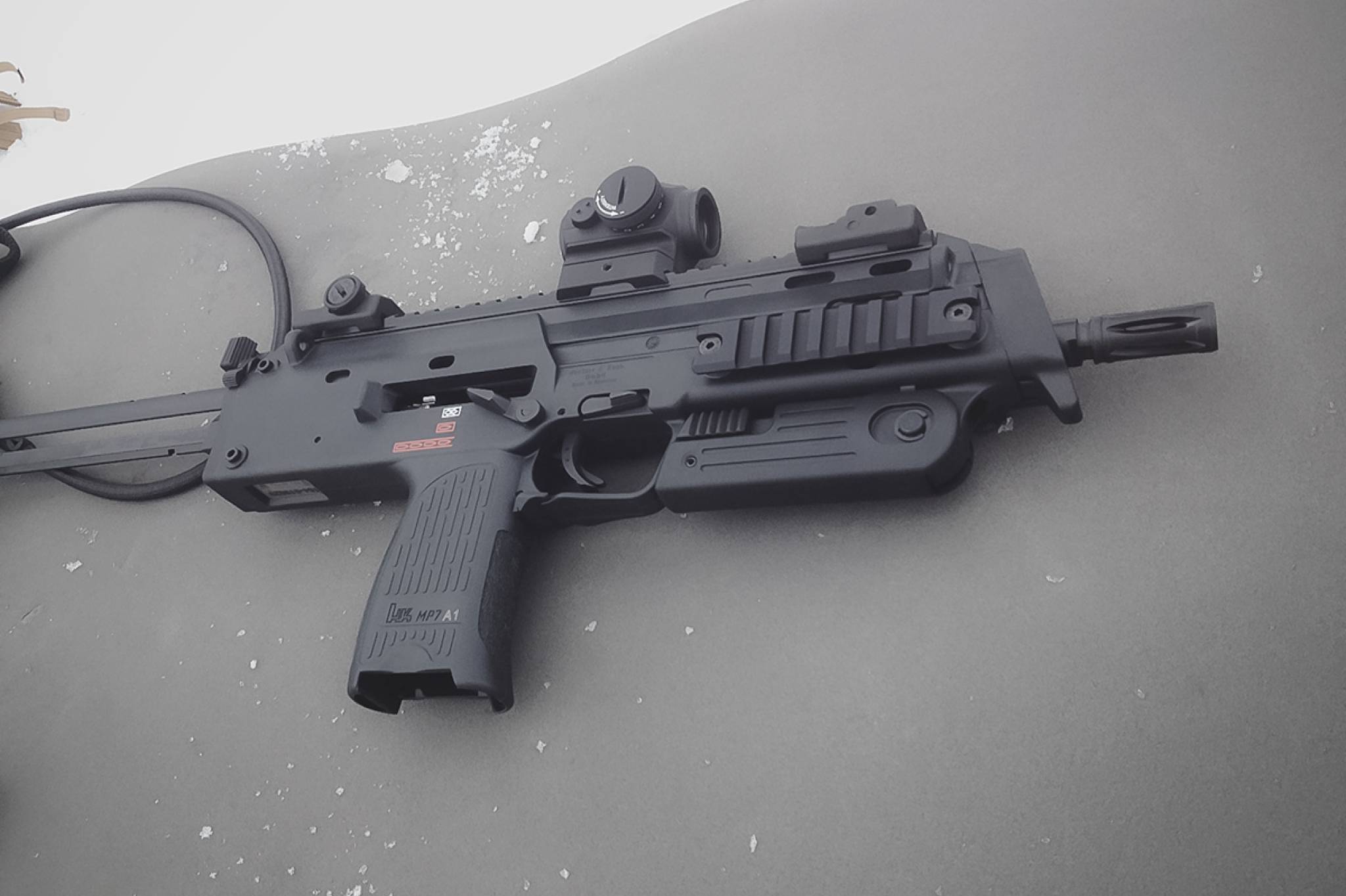 MP7 på vei inn i HV - Forsvaret