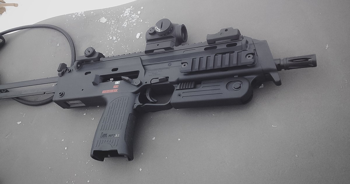 MP7 på vei inn i HV - Forsvaret