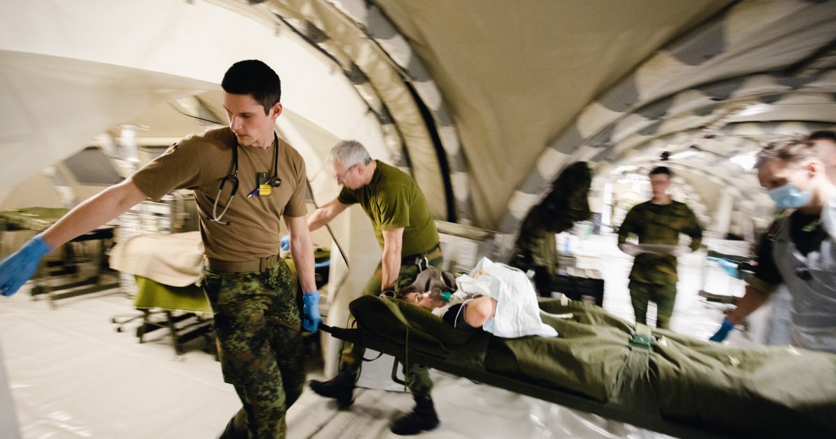 25 March: Welcome to the Norwegian and Swedish field hospital at ...